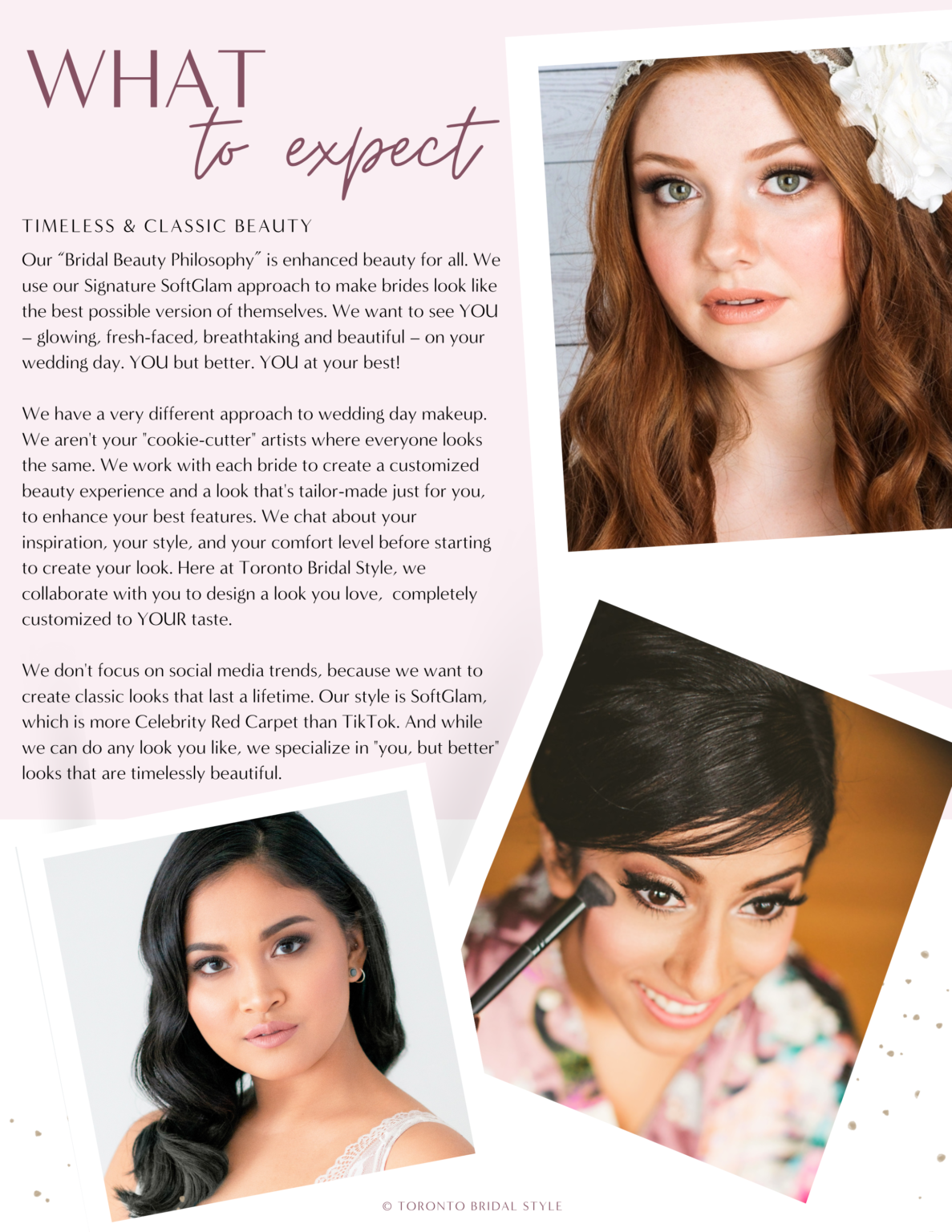Toronto Bridal Style – Toronto Luxury Mobile Hair and Makeup Artists